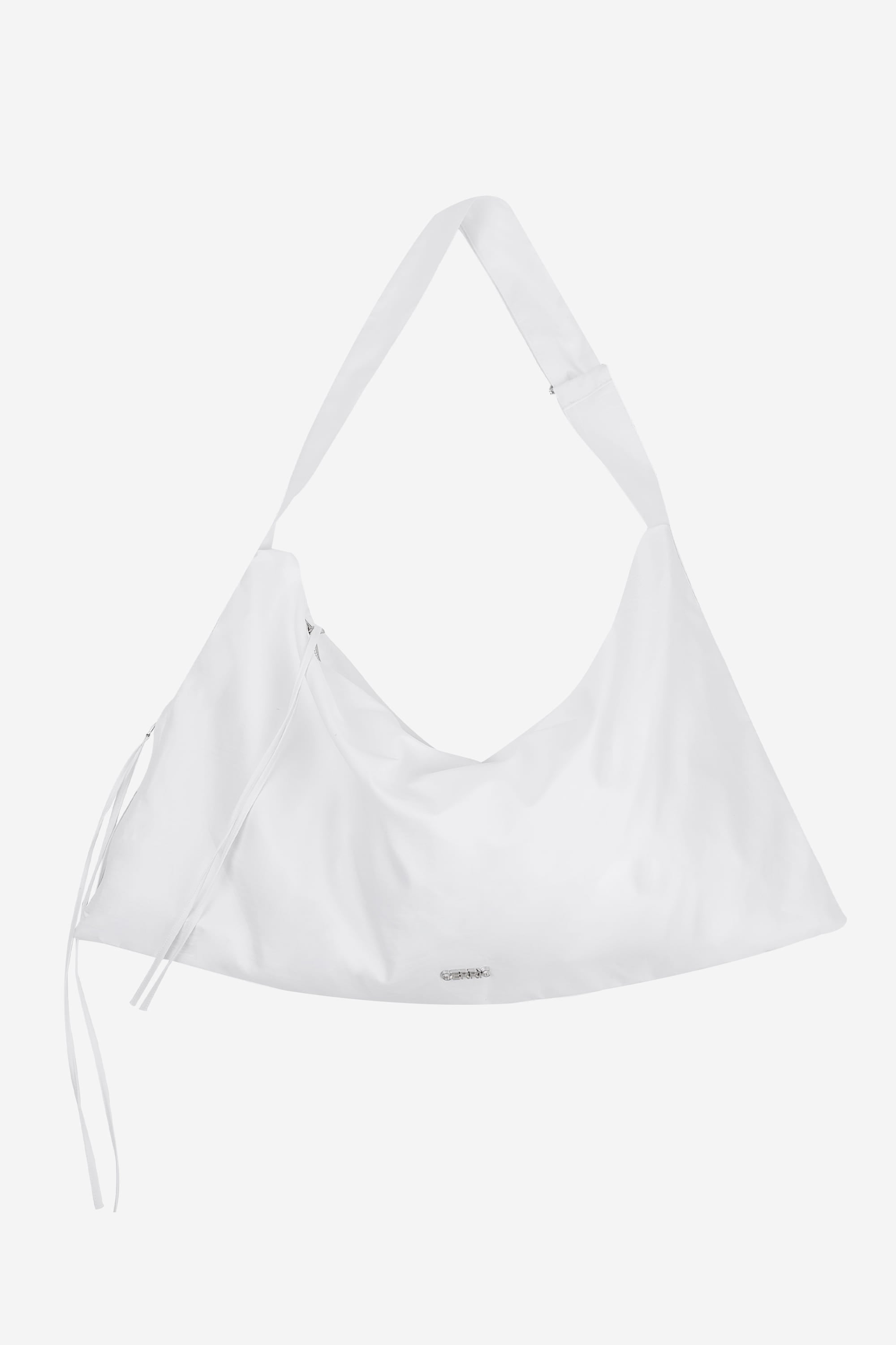 cerric - SHOULDER STRING BIG BAG / WHITE – lolamoon.co